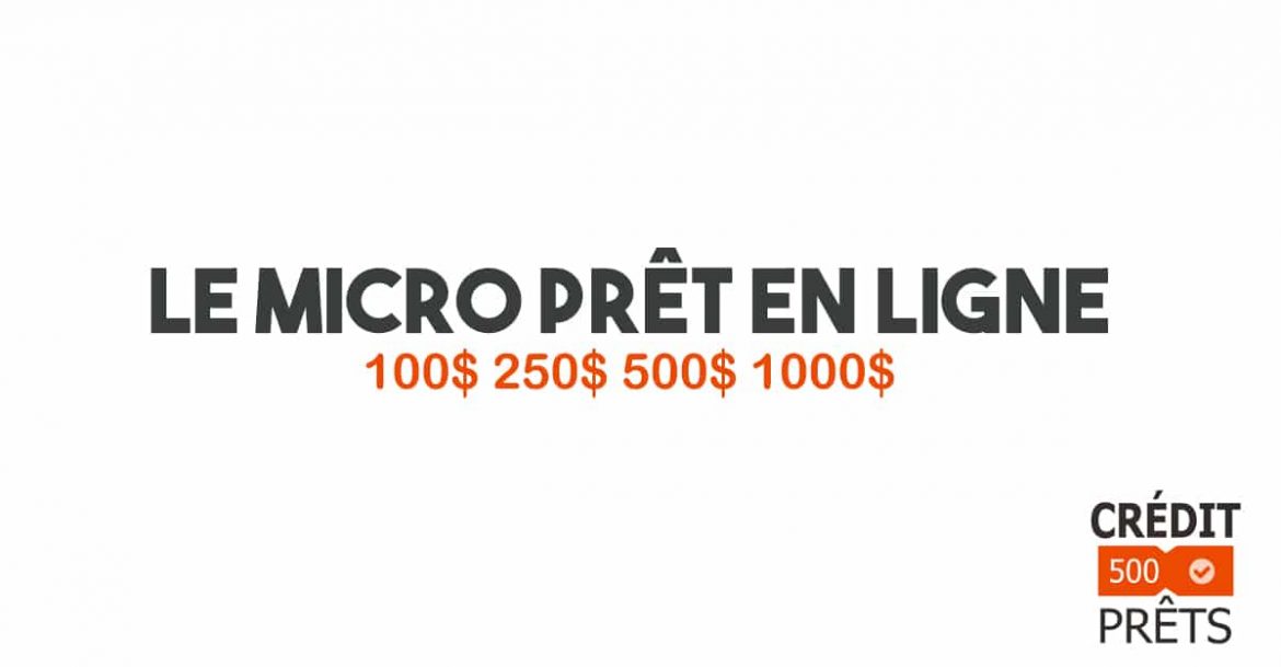 Comment faire un micro prêt sans crédit en ligne? - Crédit 500 prêts ...